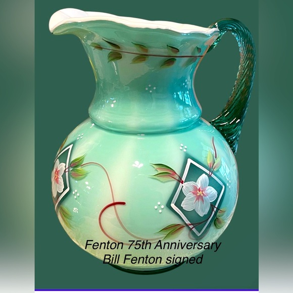 Fenton | Art | Fenton Glass 75th Anniversarybill Fenton Signed ...